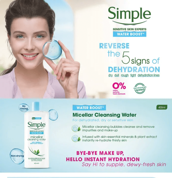 Simple Water Boost Hydrating Gel Cream