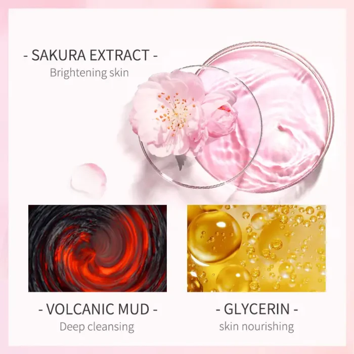 LAIKOU Japan Sakura Mud Mask 80g