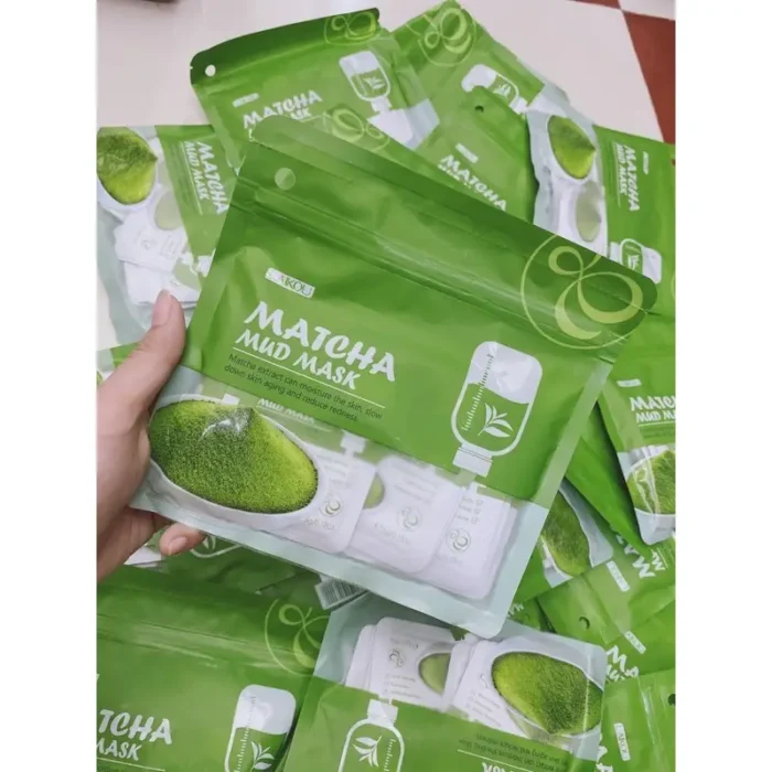 Laikou Matcha Mud Mask Packets