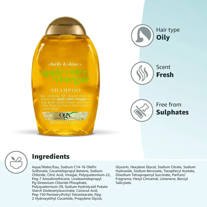 OGX Apple Cider Vinegar Shampoo