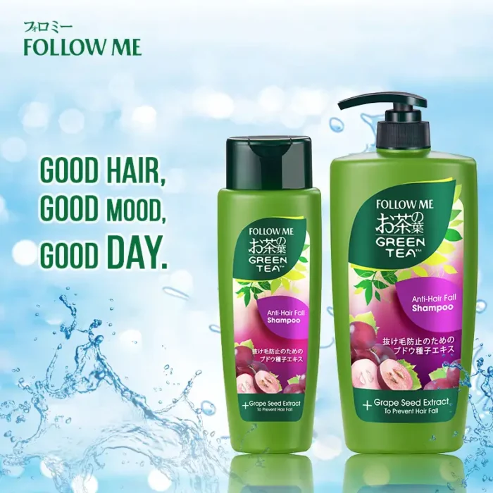 Follow Me Green Tea Anti-Hair Fall Shampoo