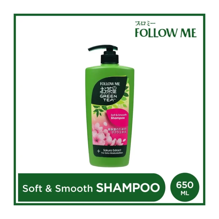 Follow Me Green Tea Soft & Smooth Shampoo