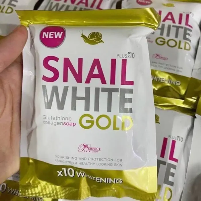 Perfect Skin Lady Snail White Gold Glutathione Collagen Soap